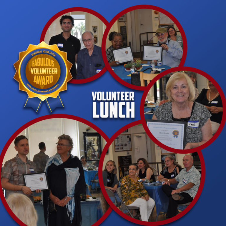 Volunteer Appreciation Lunch - Newcomers Access Center